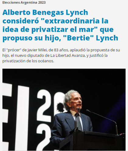 LA INVEROSIMIL IDEA DE PRIVATIZAR EL MAR | saeeg.org
